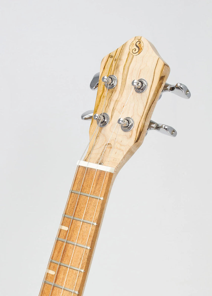 Sparrow Thunderbird Mango Tenor Cutaway Steel String Electric Ukulele ...